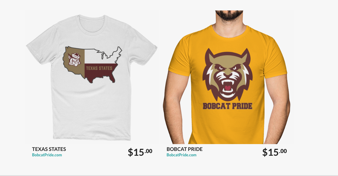 Texas State Bobcat Gear coming soon